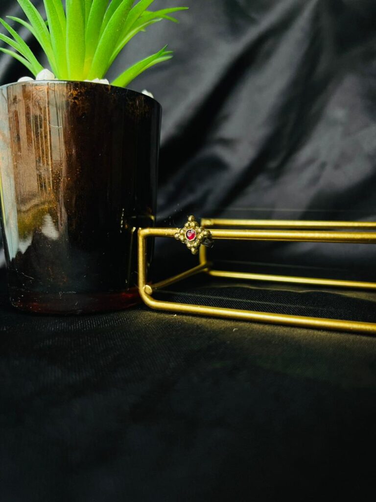 Ruby Nose Pin - Utthiti